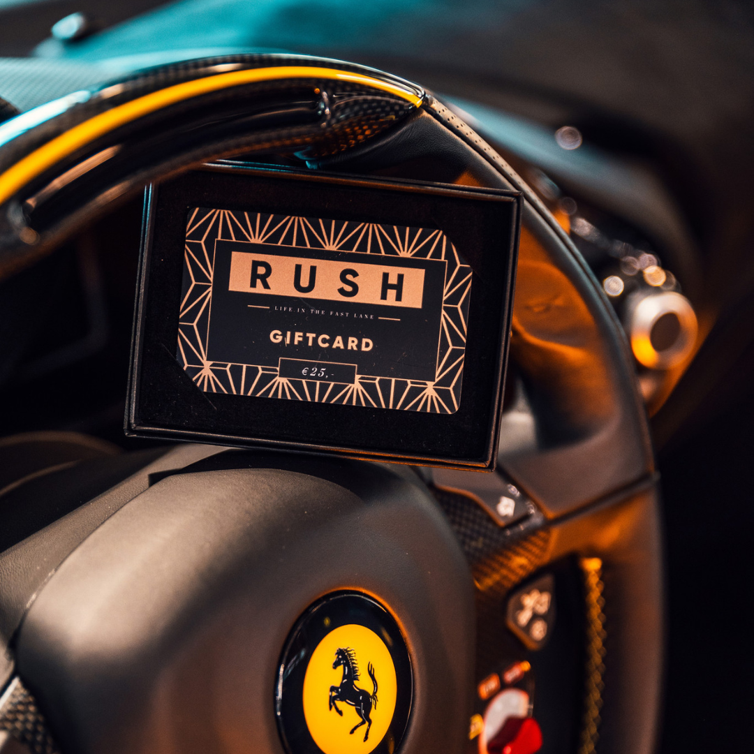 RUSH e-Giftcard | 🎁 Hét cadeau voor de autoliefhebber - RUSH
