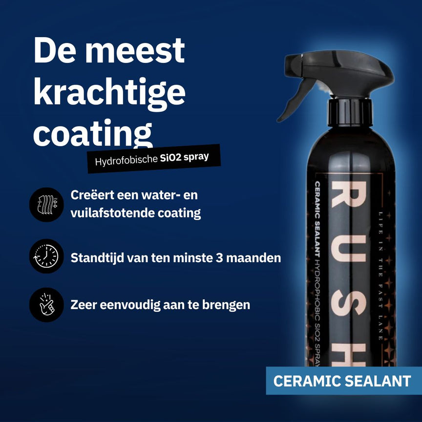 RUSH Ceramic Sealant | Hydrofobische SiO2 Spray - RUSH